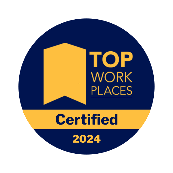 Top Workplaces Organization Certification - Top Workplaces